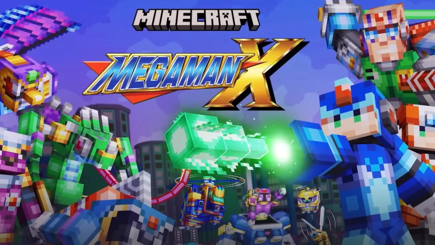 Nuevo DLC de Minecraft: Mega Man X
